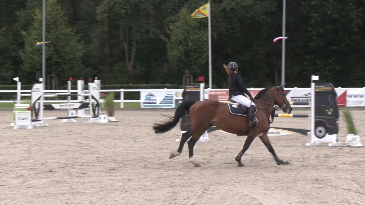 Vidéo de Jojoe Ter Doorn - Ladelunder Springtage 2025, Épreuve de saut ...